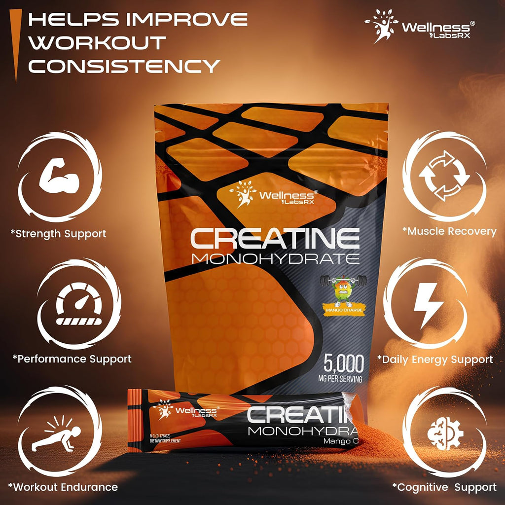 60 servings of creatine monohydrate