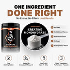 60 servings of creatine supplement