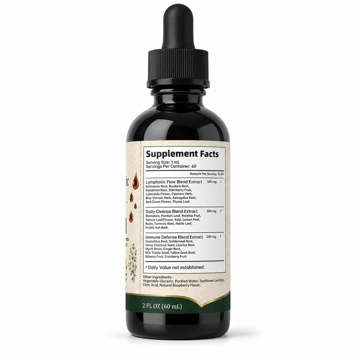 60 servings of echinacea drops