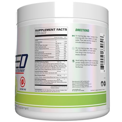 60 servings of EHP Labs pre-workout