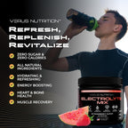 60 servings of electrolyte powder convenience