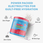 60 servings of electrolyte powder