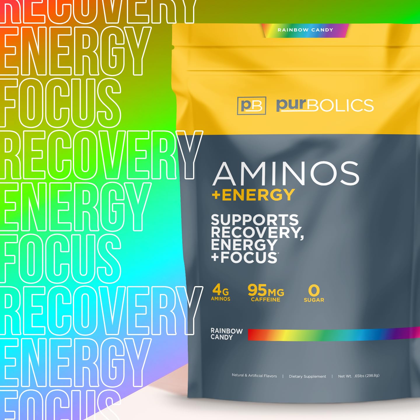 60 servings of energy-boosting aminos
