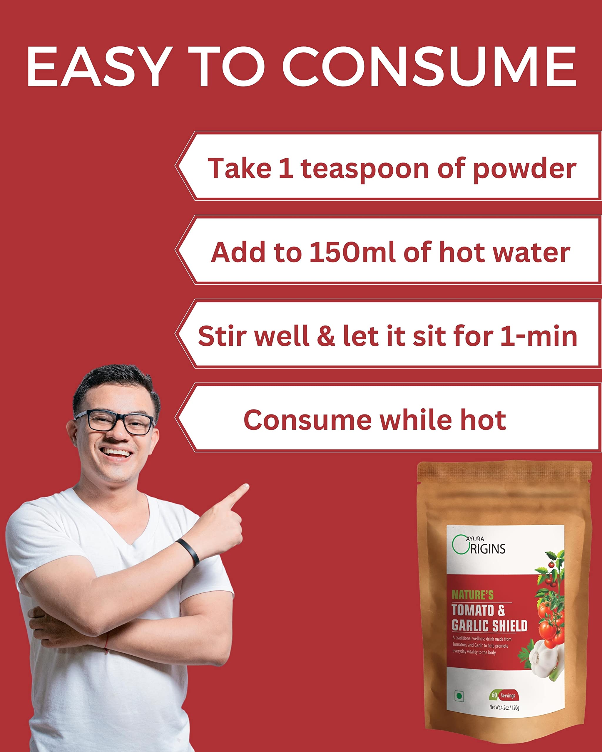 60 servings of garlic goodness