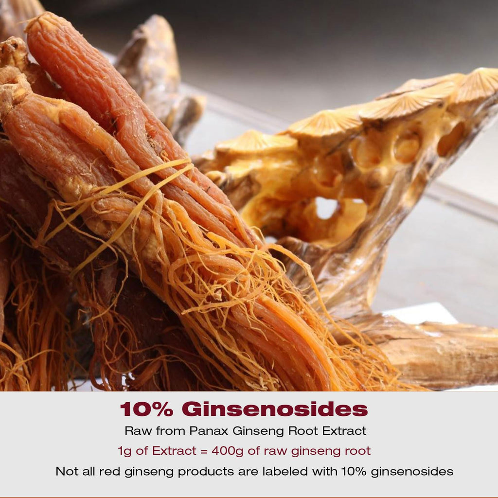 60 servings of ginseng goodness
