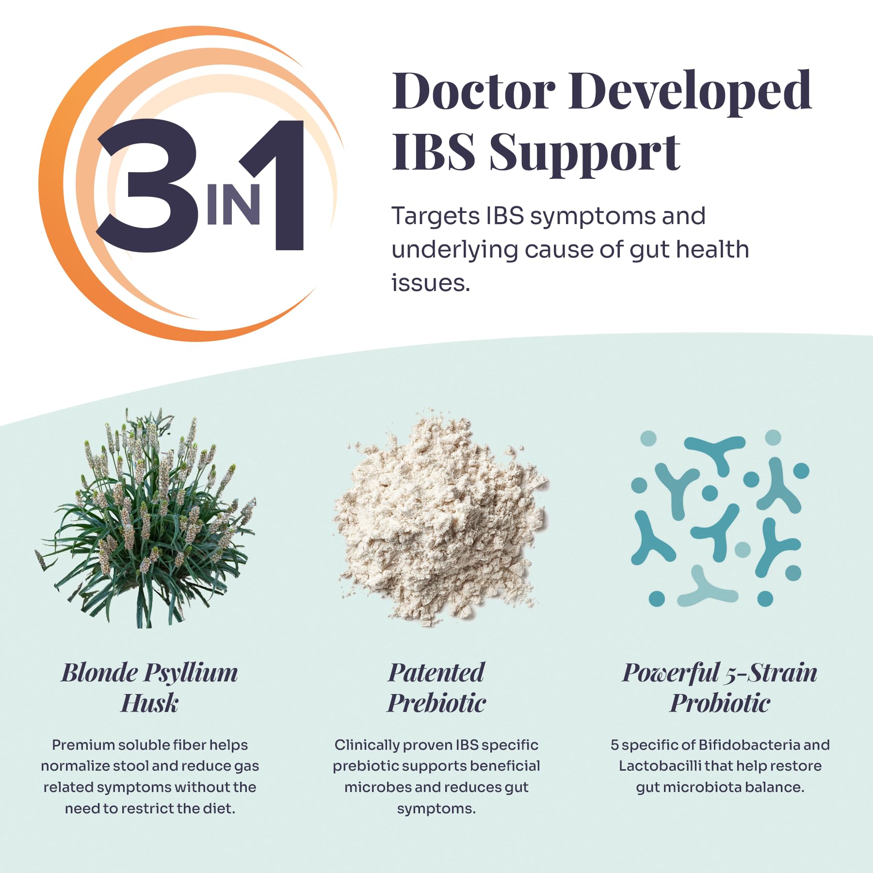 60 servings of gut health support