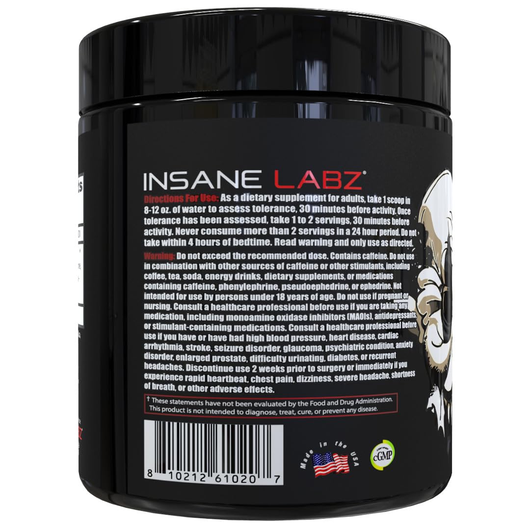 60 servings of intense workout fuel