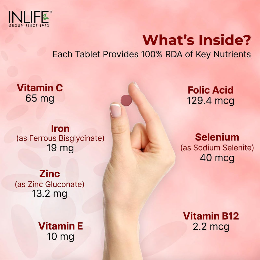 60 servings of iron capsules