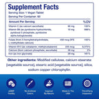 60 servings of iron supplement