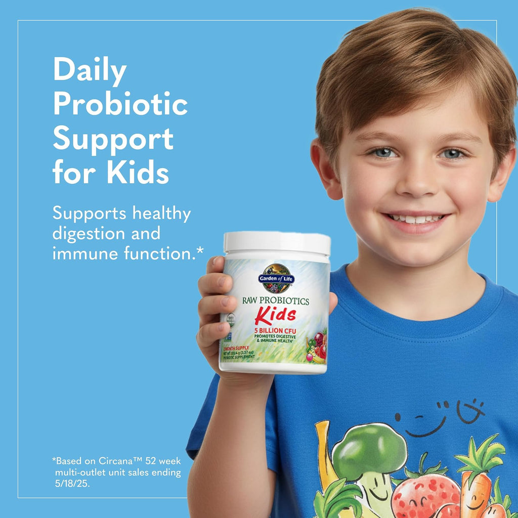 60 servings of kids probiotics