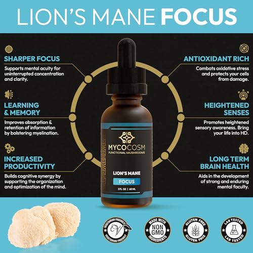 60 servings of Lion's Mane mushrooms