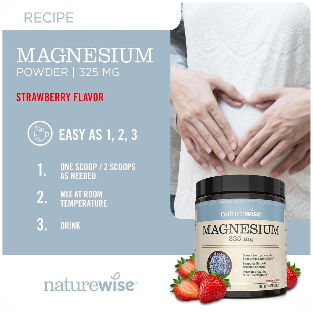 60 servings of magnesium citrate