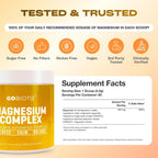 60 servings of magnesium glycinate