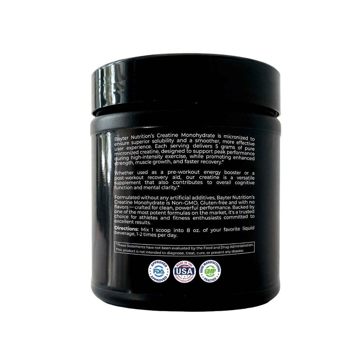 60 servings of micronized creatine