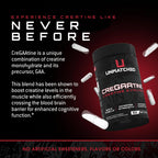 60 servings of muscle-building creatine