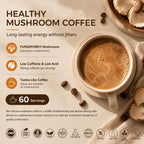 60 servings of mushroom coffee