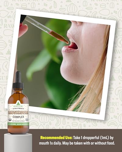 60 servings of mushroom health drops