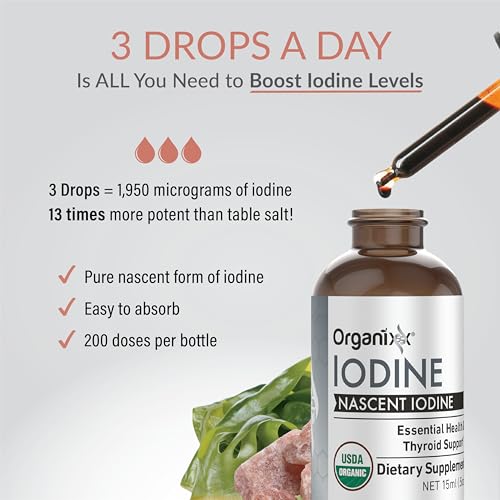 60 servings of organic iodine