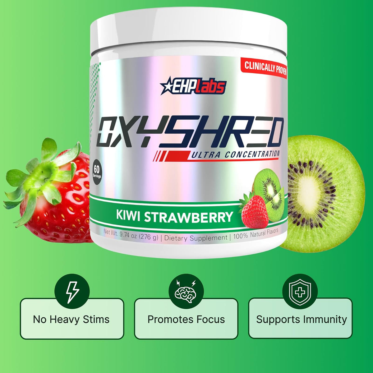 60 servings of pre-workout energy boost