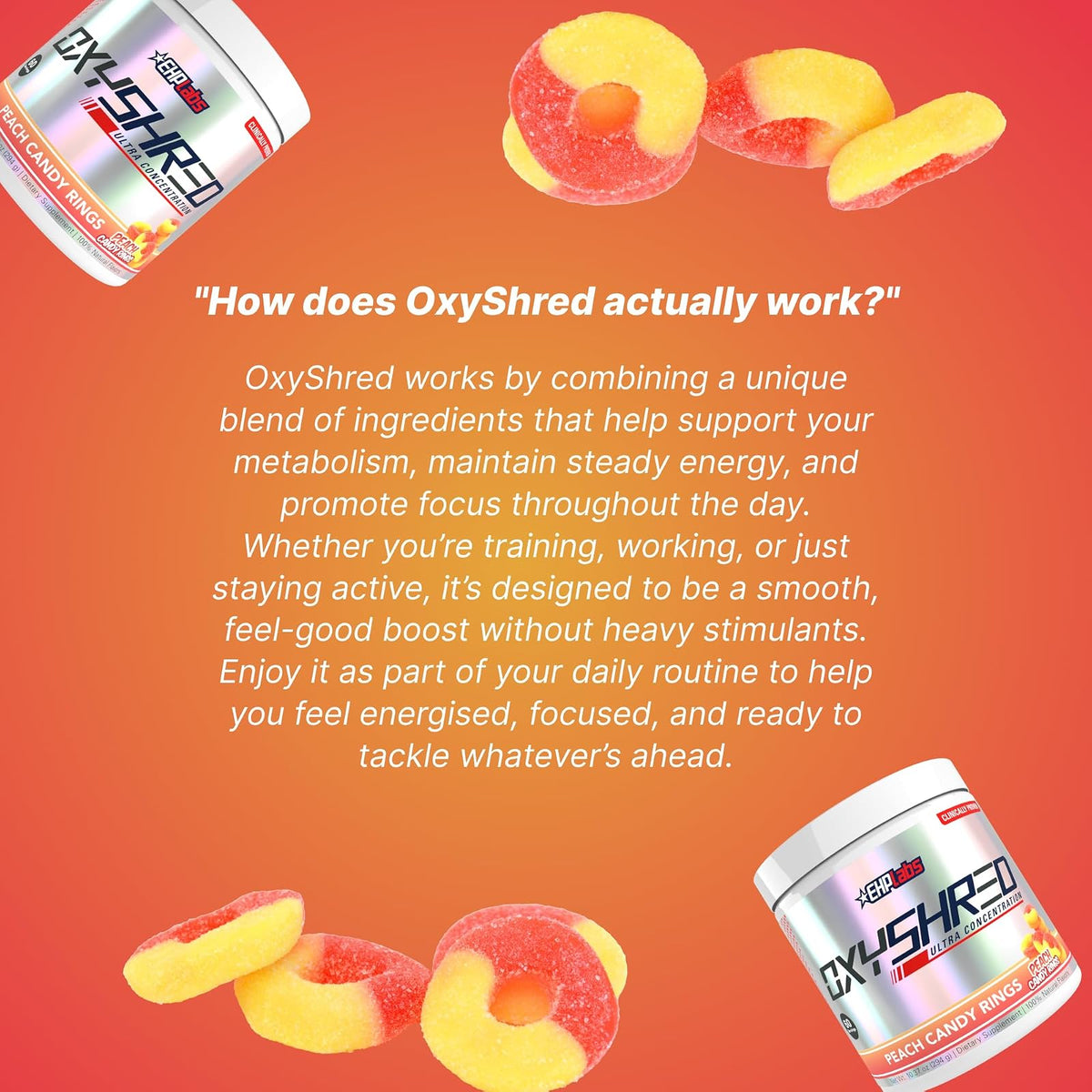 60 servings of pre-workout energy
