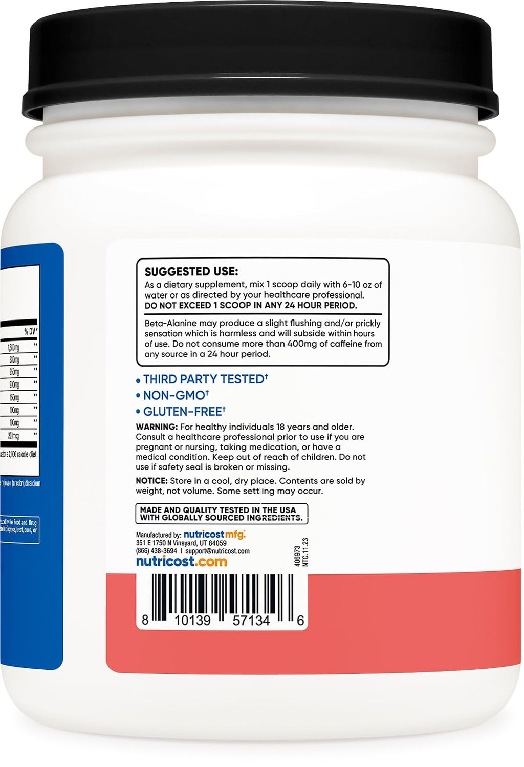 60 servings of pre-workout power