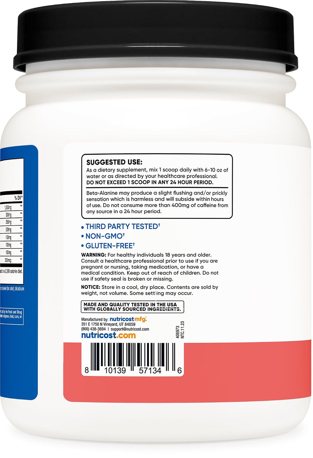 60 servings of pre-workout power