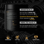 60 servings of pure creatine monohydrate
