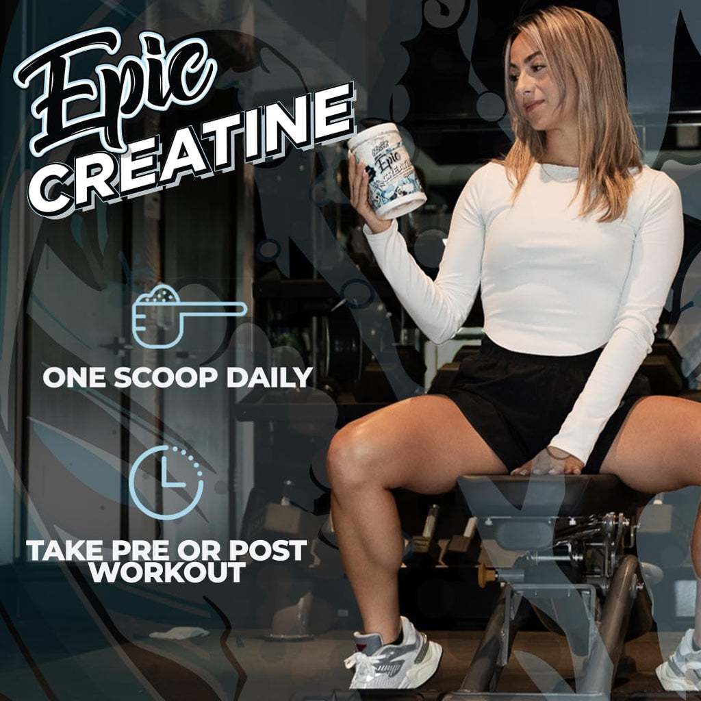 60 servings of pure creatine powder
