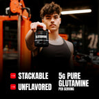 60 servings of pure glutamine