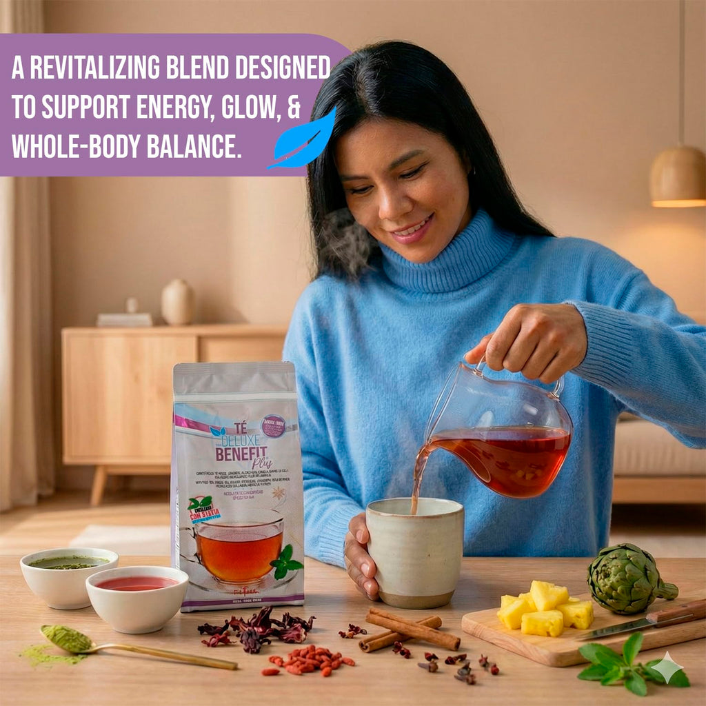 60 servings of soothing herbal tea