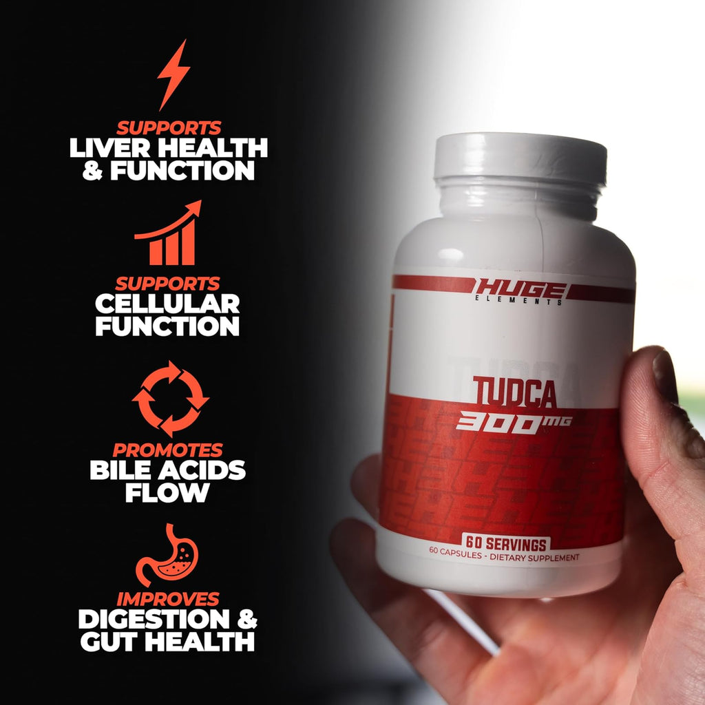 60 servings of TUDCA benefits
