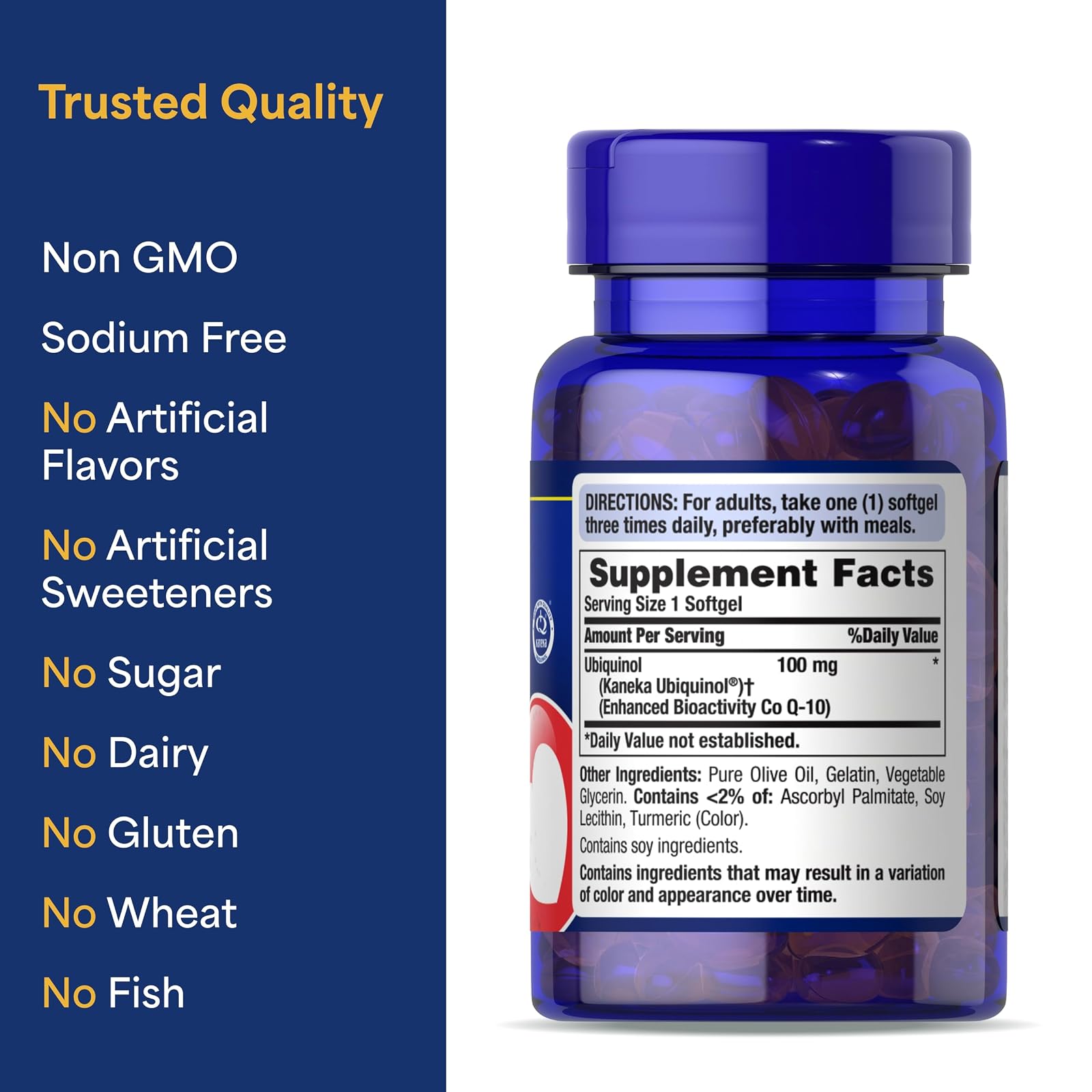60 servings of Ubiquinol goodness
