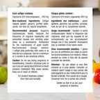 60 softgels coq10 supplement