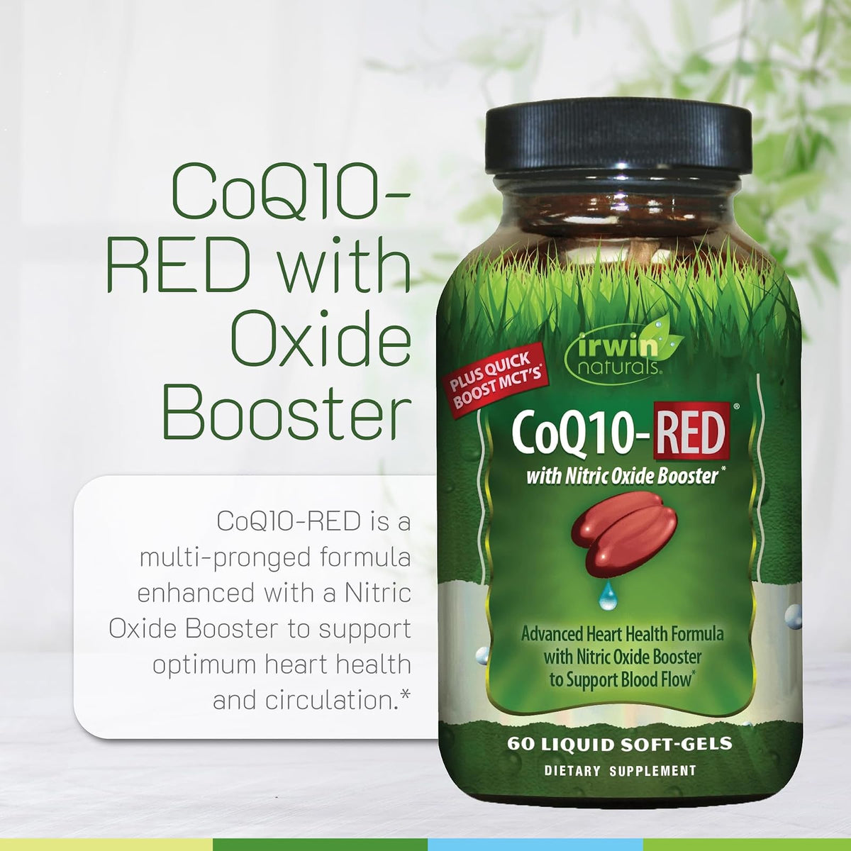 60 softgels coq10 supplement
