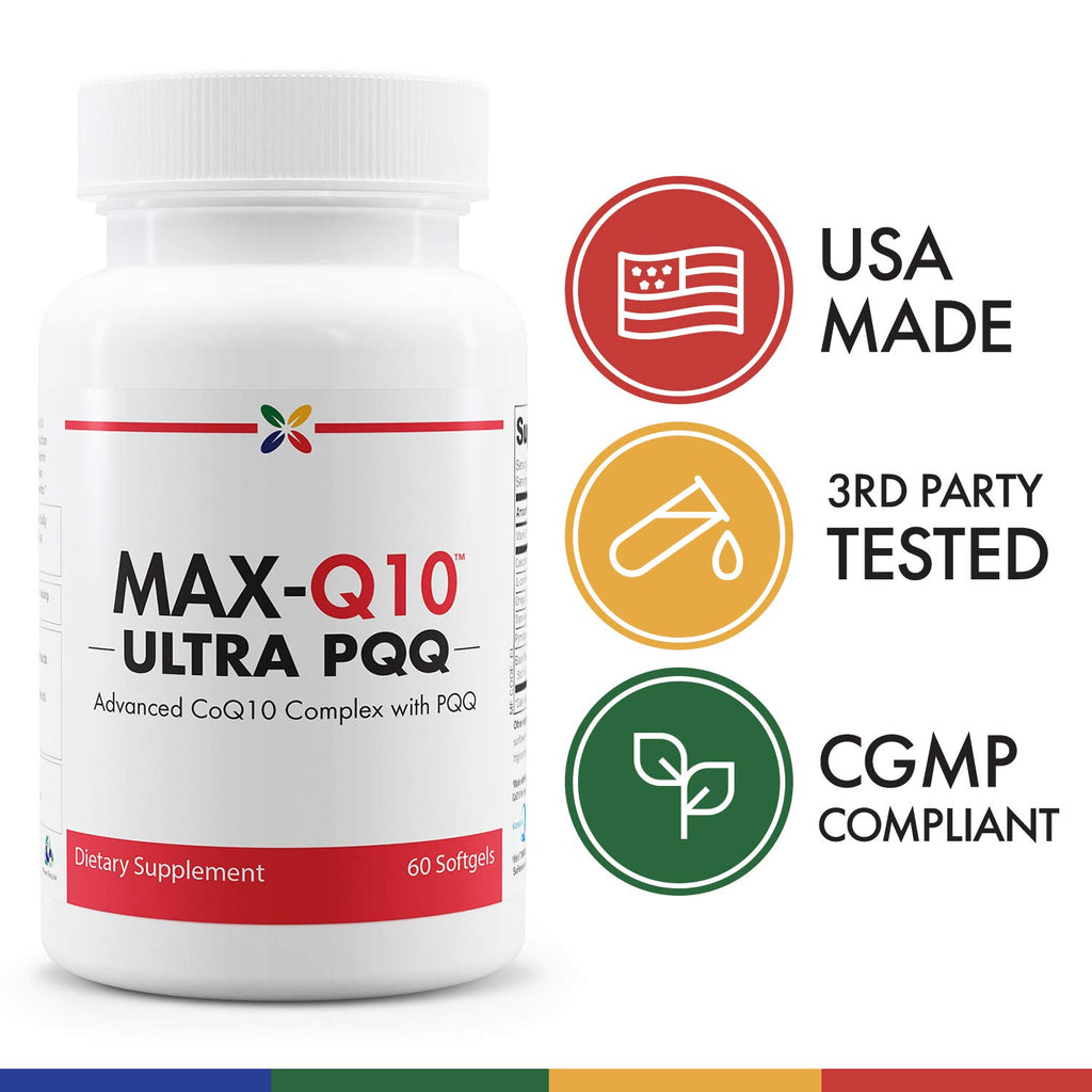 60 softgels for daily coq10 intake