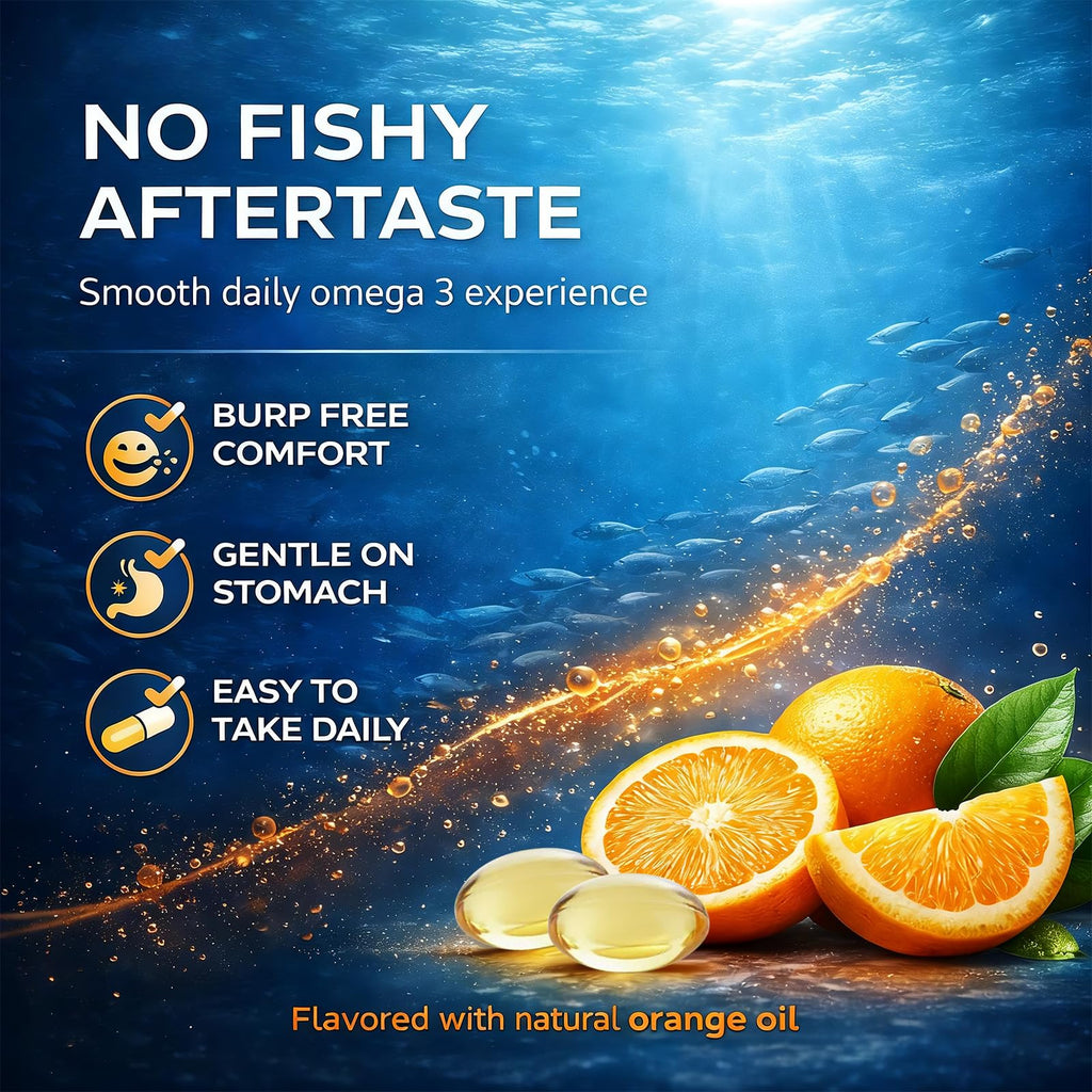 60 softgels for daily Omega intake