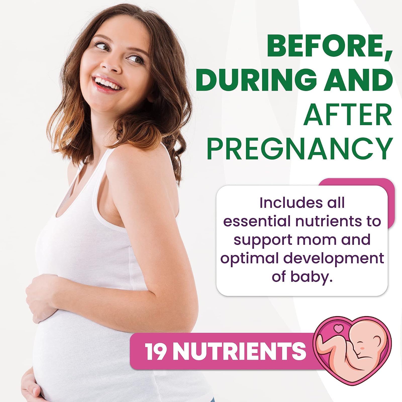 60 softgels for healthy pregnancy support