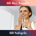 60 softgels for long-lasting supply