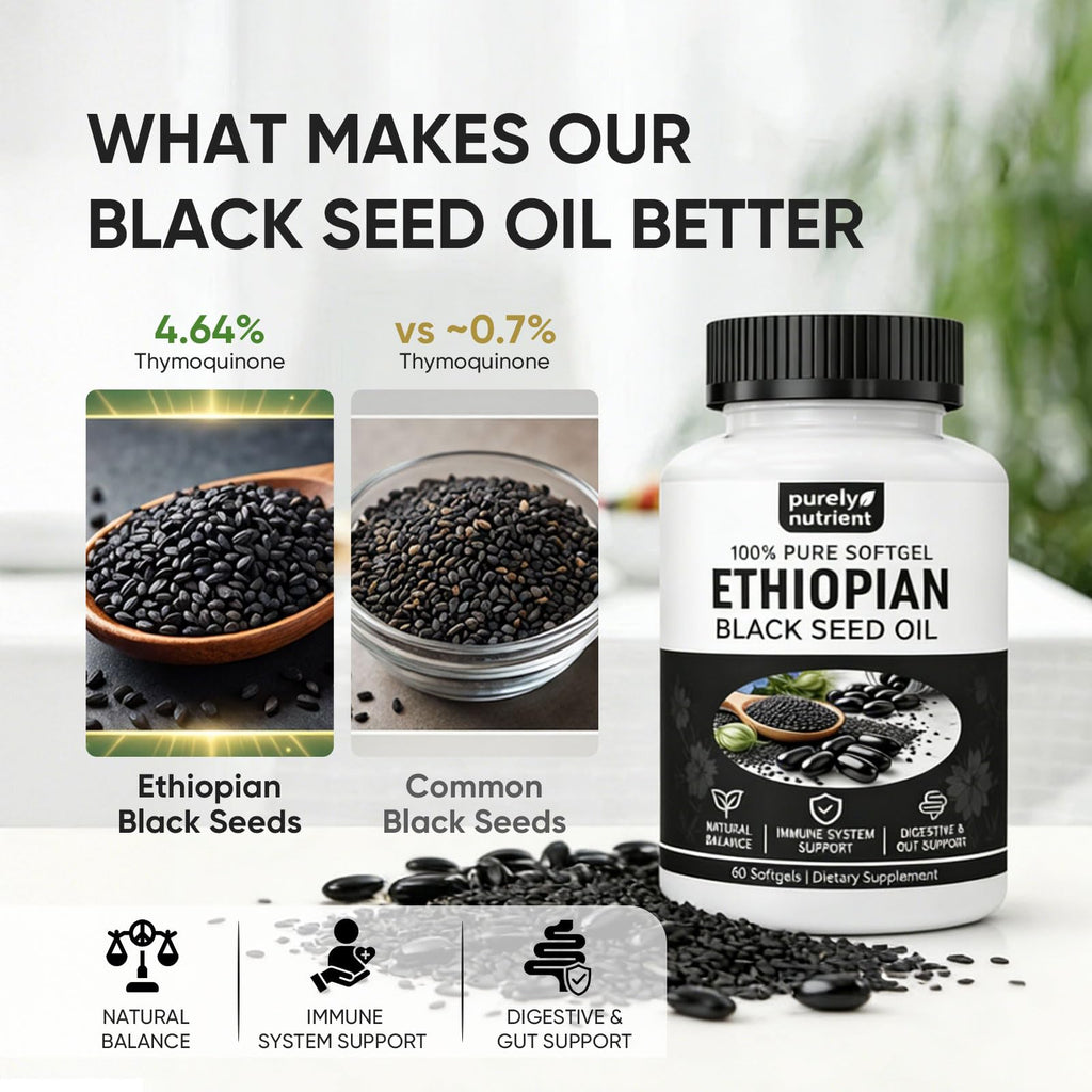 60 softgels of black seed oil