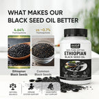 60 softgels of black seed oil
