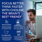 60 softgels of choline for daily wellness