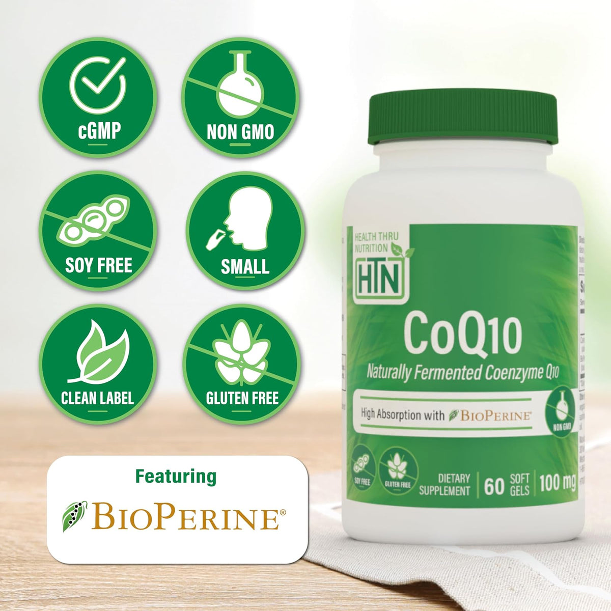 60 softgels of coq10 benefits