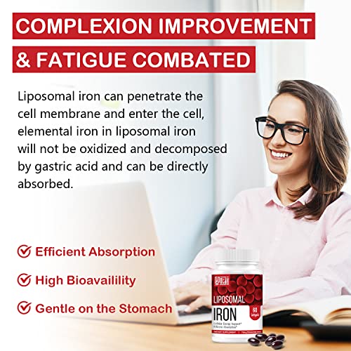 60 softgels of iron for adults