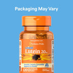 60 softgels of lutein supplement