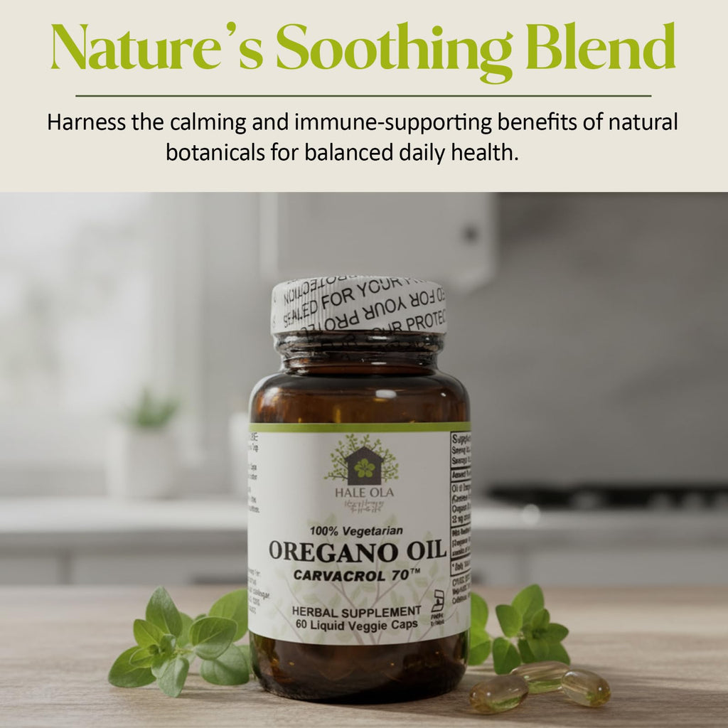 60 softgels of oregano oil