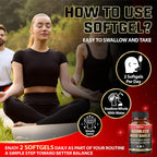 60 softgels of premium garlic extract