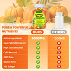 60 softgels of pumpkin seed oil