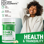 60 softgels of vitamin D3 K2