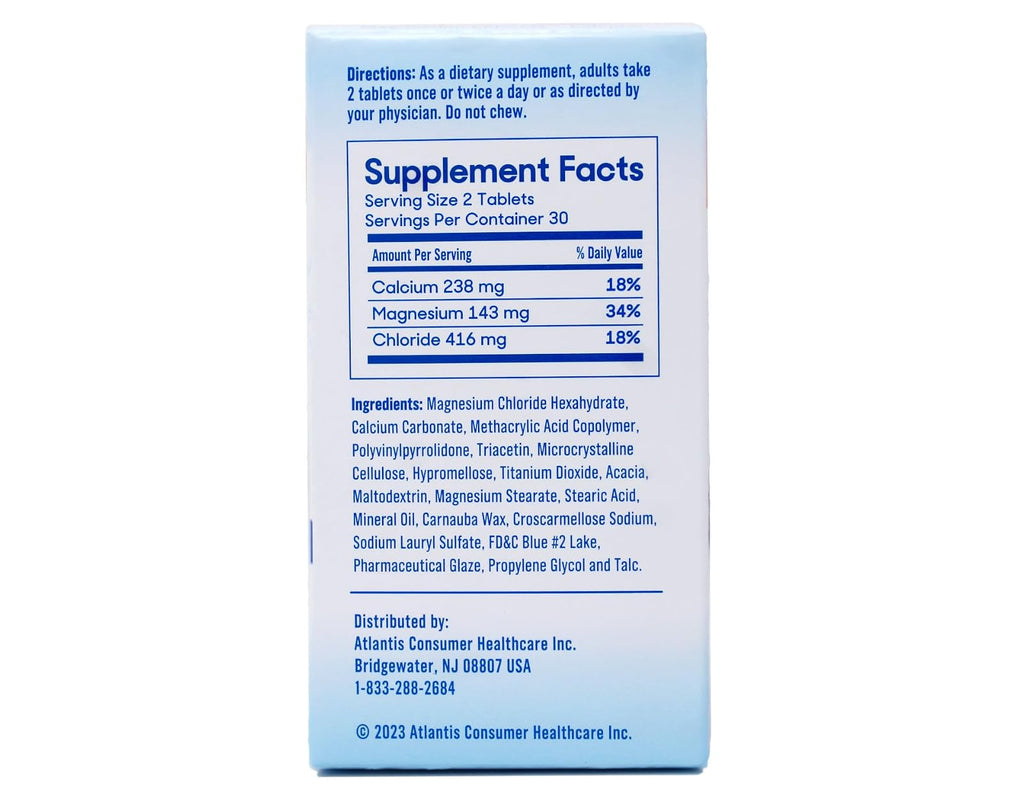60 tablets for daily calcium intake