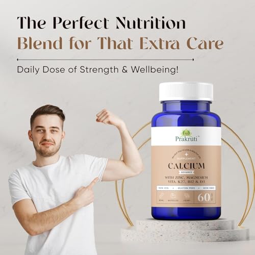 60 tablets for daily calcium intake